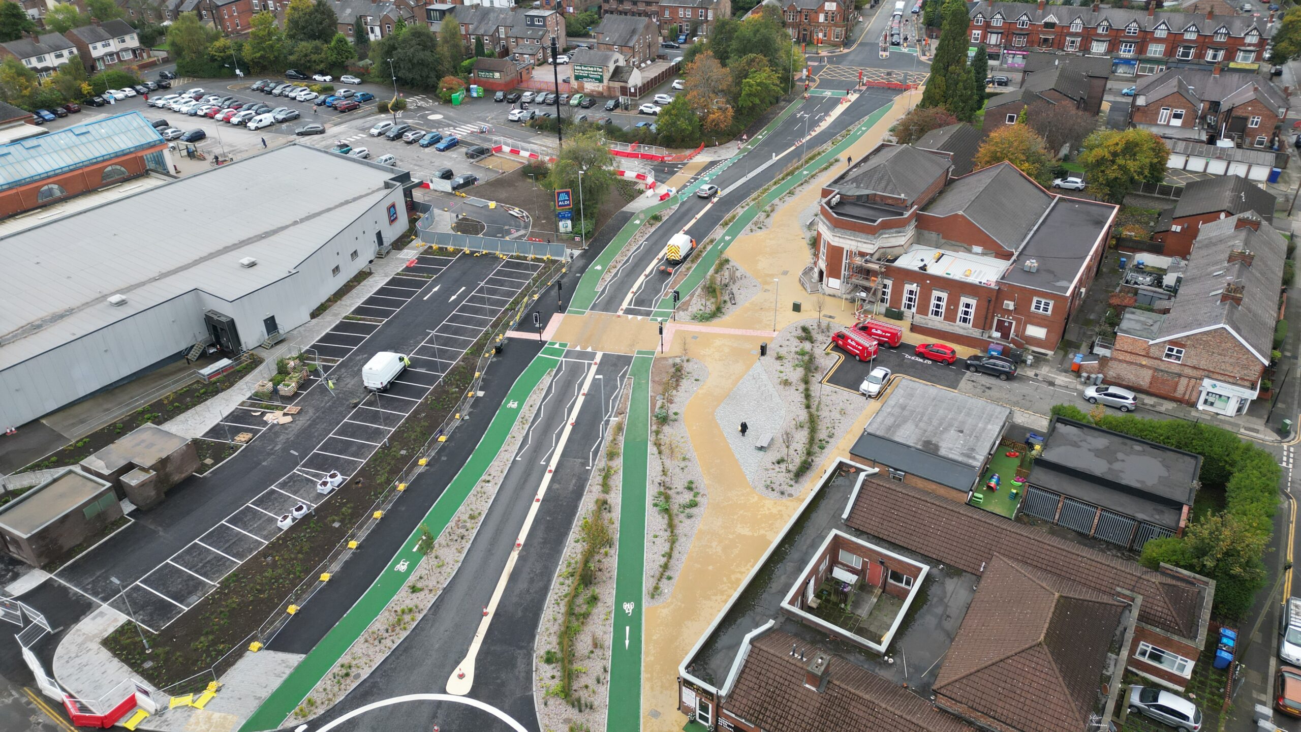 Trafford’s Kingsway upgrade completes | The LK Group